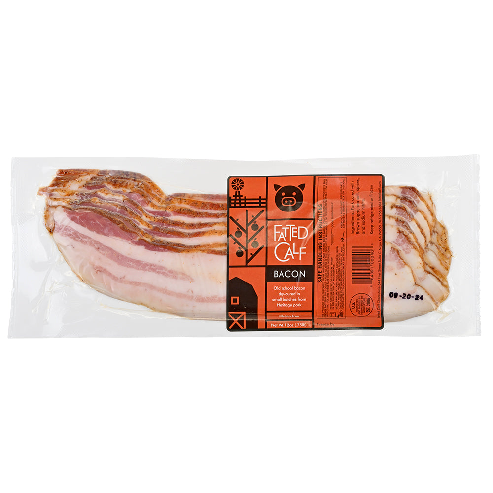 Fatted Calf Dry-Cured Bacon – Market Hall Foods
