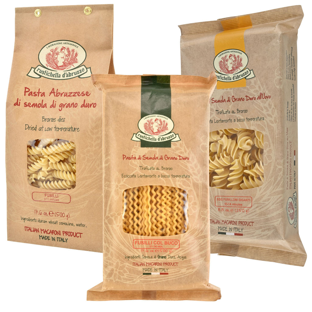 Rustichella d'Abruzzo Fusilli Pasta Trio – Market Hall Foods