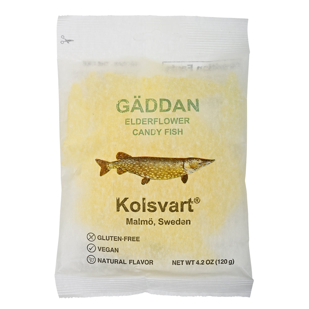 Kolsvart Elderflower Candy Fish – Market Hall Foods