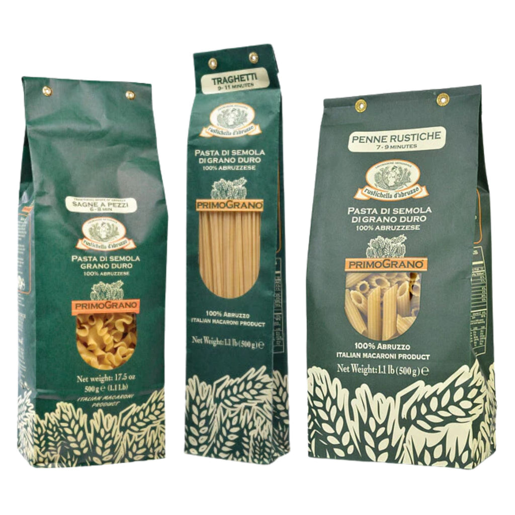 Rustichella d'Abruzzo PrimoGrano Pasta Trio – Market Hall Foods