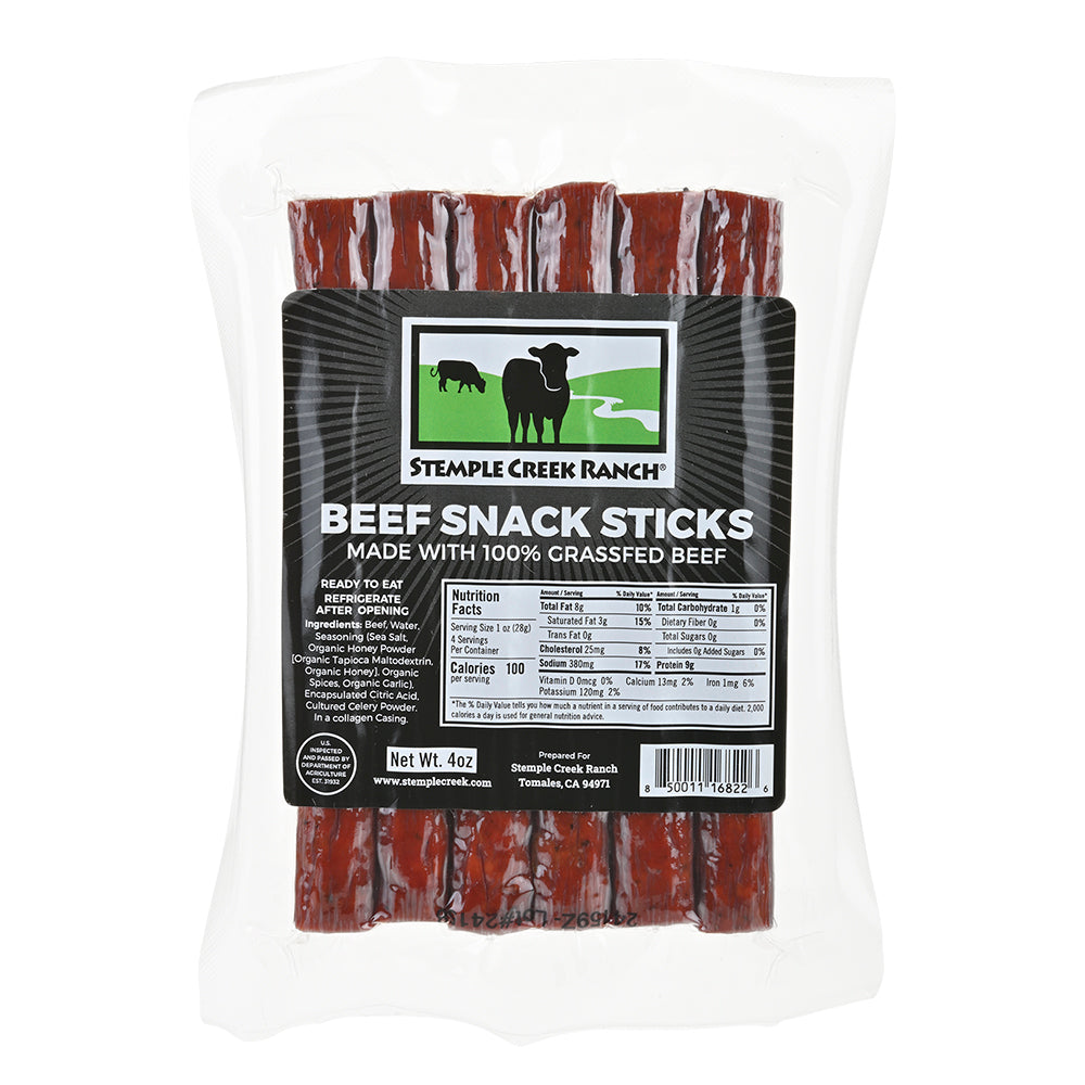 Stemple Creek Ranch Beef Snack Sticks – Market Hall Foods