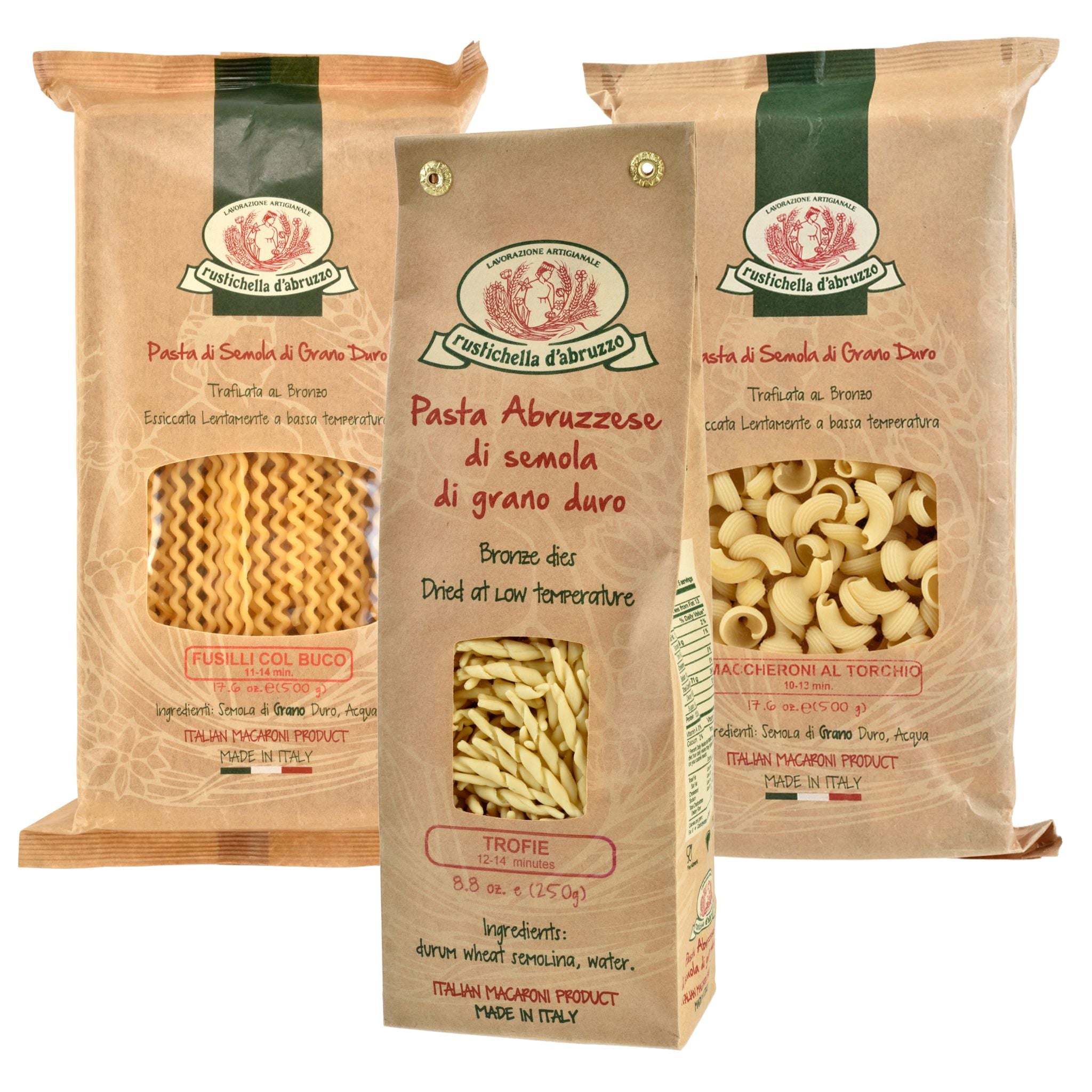 Rustichella d'Abruzzo Twisted Pasta Trio – Market Hall Foods