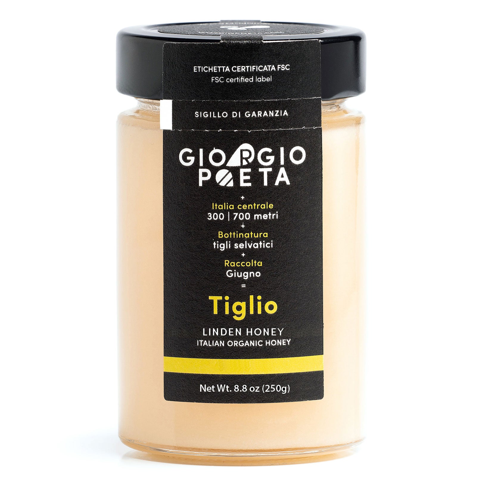 Giorgio Poeta Organic Linden Honey – Market Hall Foods