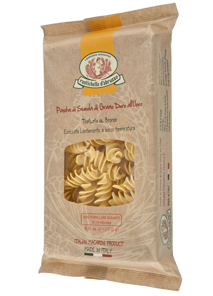 Rustichella d'Abruzzo Egg Fusilloni Giganti Pasta – Market Hall Foods