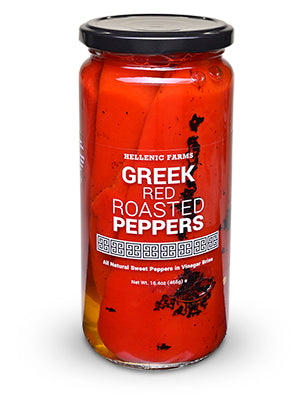 Hellenic Farms Greek Roasted Red Peppers – Market Hall Foods