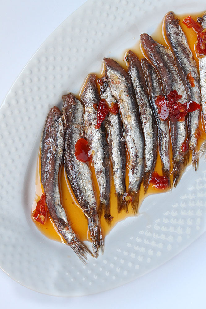 IASA Spicy Anchovies in Olive Oil – Market Hall Foods