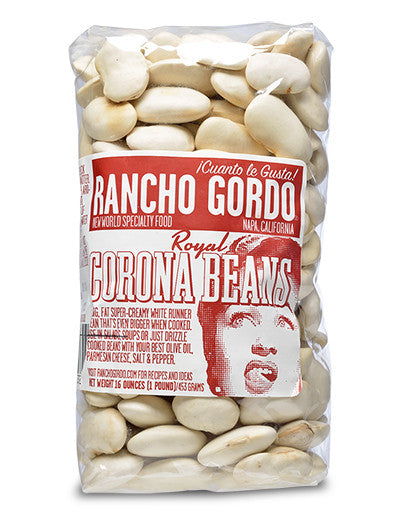 Rancho Gordo Royal Corona Beans – Market Hall Foods