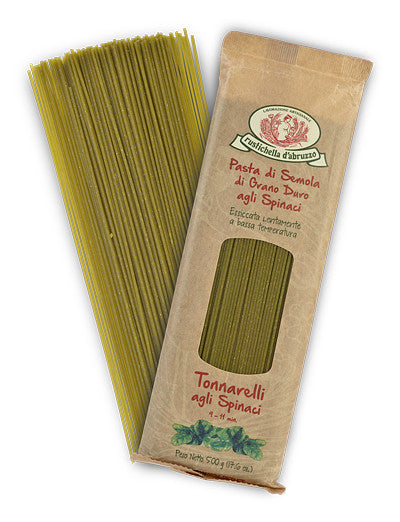 Rustichella d'Abruzzo Spinach Tonnarelli Spaghetti – Market Hall Foods