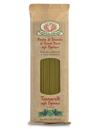 Rustichella d'Abruzzo Spinach Tonnarelli Spaghetti – Market Hall Foods